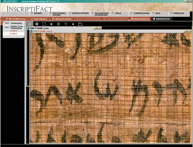 InscriptiFact: Prototype: Search 4, Appeal Letter, Viewer 2