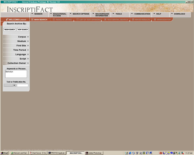 InscriptiFact: Prototype: Search 3, Papyri