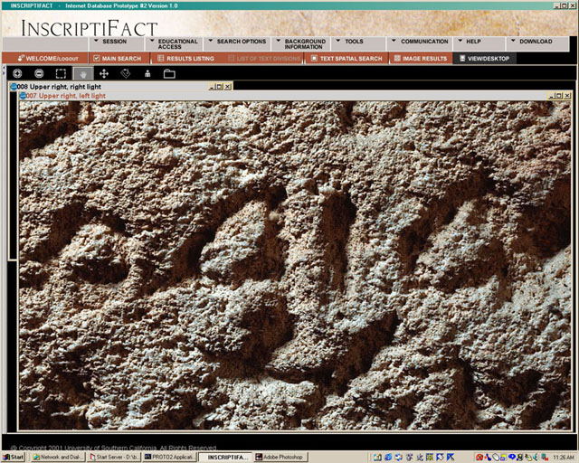 InscriptiFact: Prototype: Search 2, Inscriptions, Viewer