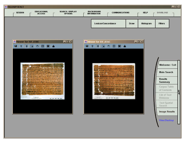 InscriptiFact: Prototype: Search 4, Appeal Letter, Viewer